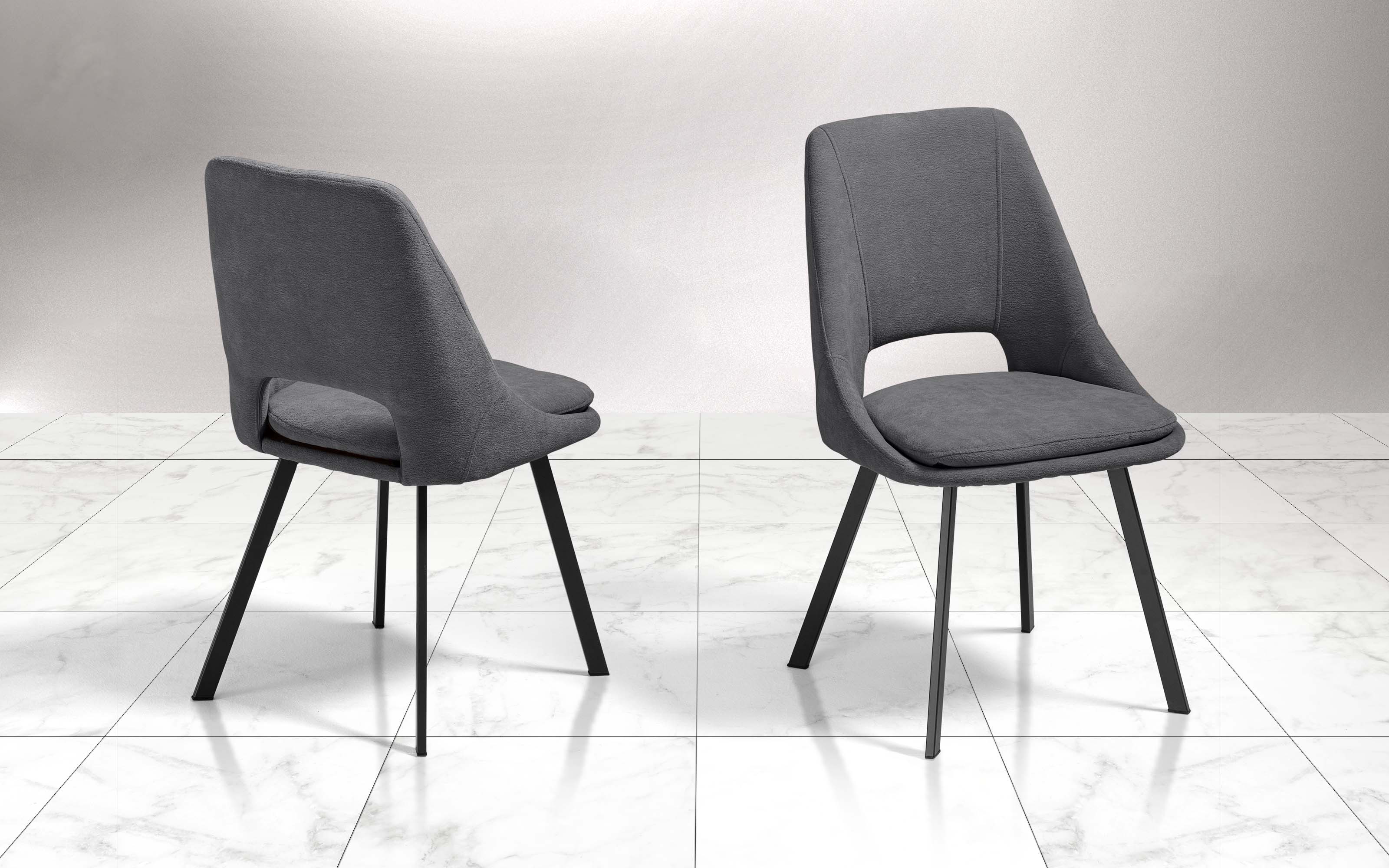 Silla Moderna mullida con Respaldo: Alba | Mondo Convenienza